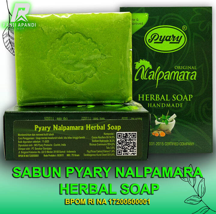 [ORIGINAL ] SABUN VIRAL SABUN PYARY NALPAMARA HERBAL SOAP TERLARIS ...