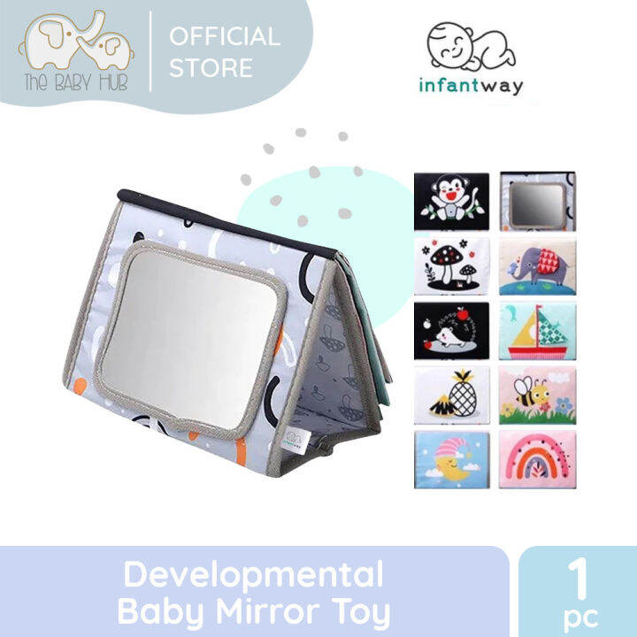 Infantway Developmental Baby Mirror Toy | Lazada PH