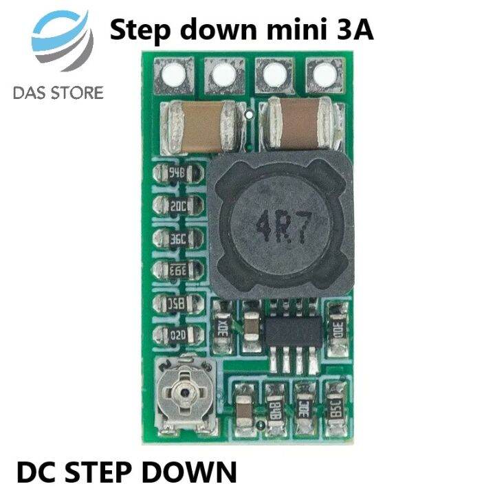 Modul Step Down Mini 3a 12-24V To 5V DC-DC Buck Converter Adjustable | Lazada Indonesia