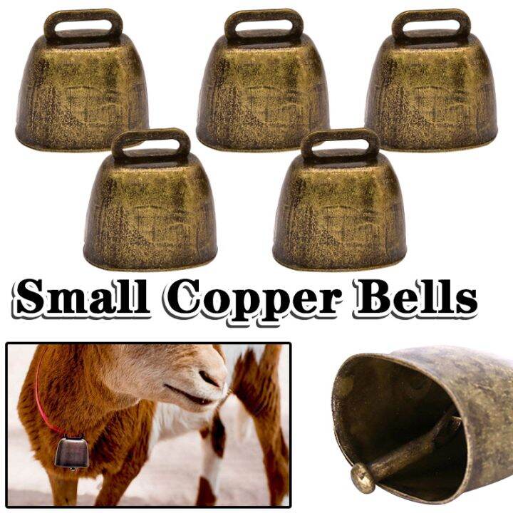 Animal Small Brass Bell Cattle Goat Cow Horse Farm Loud Anti Lost Bells ...