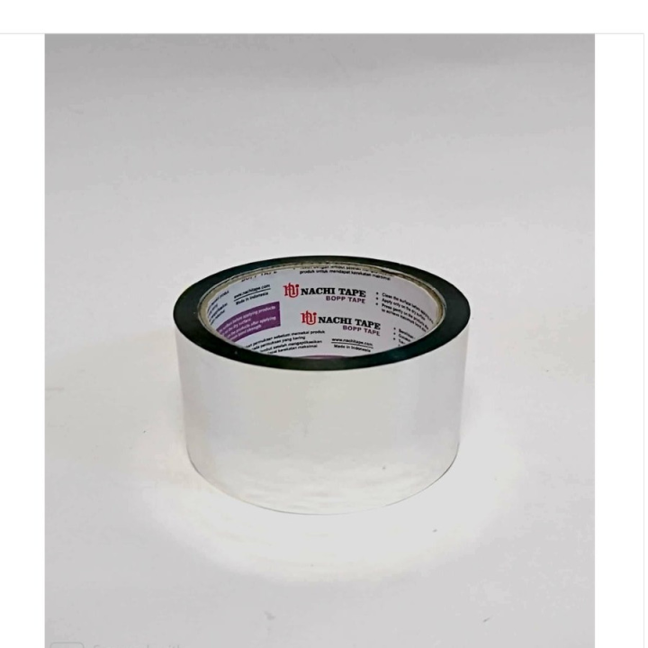 (Satuan) Nachi Lakban Metalizing Opp Metalized 48 mm x 40 yard 2 inci ...