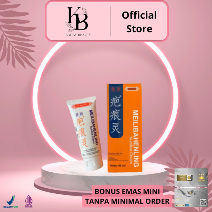 PENGHILANG BEKAS LUKA SALEP LUKA BAKAR MEILIBAHENLING NUTRIVE ORIGINAL ...