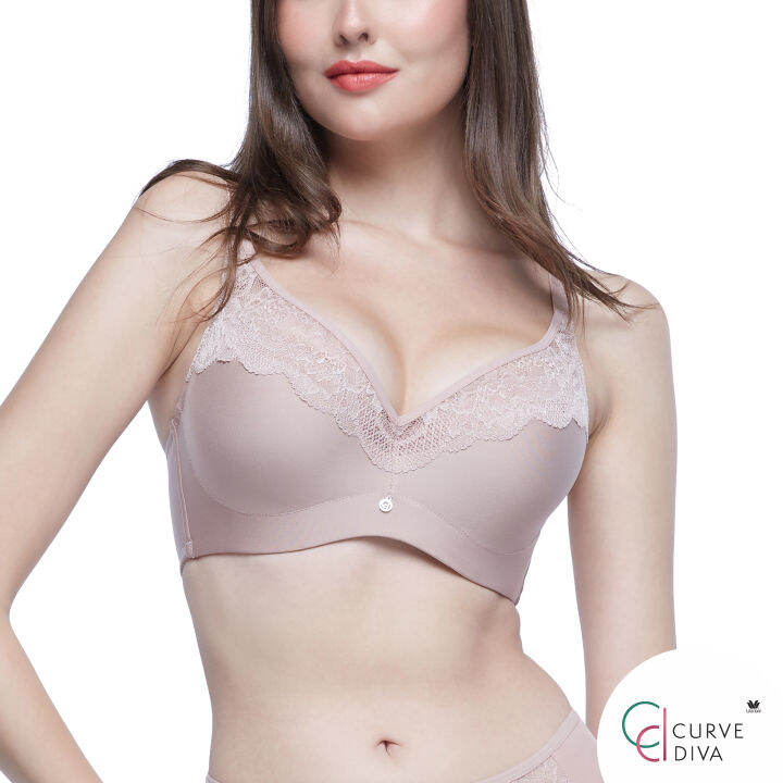 Wacoal Curve Diva บราเก็บกระชับสาวคัพใหญ่ รุ่น WB7982/WQ1856 | Lazada.co.th