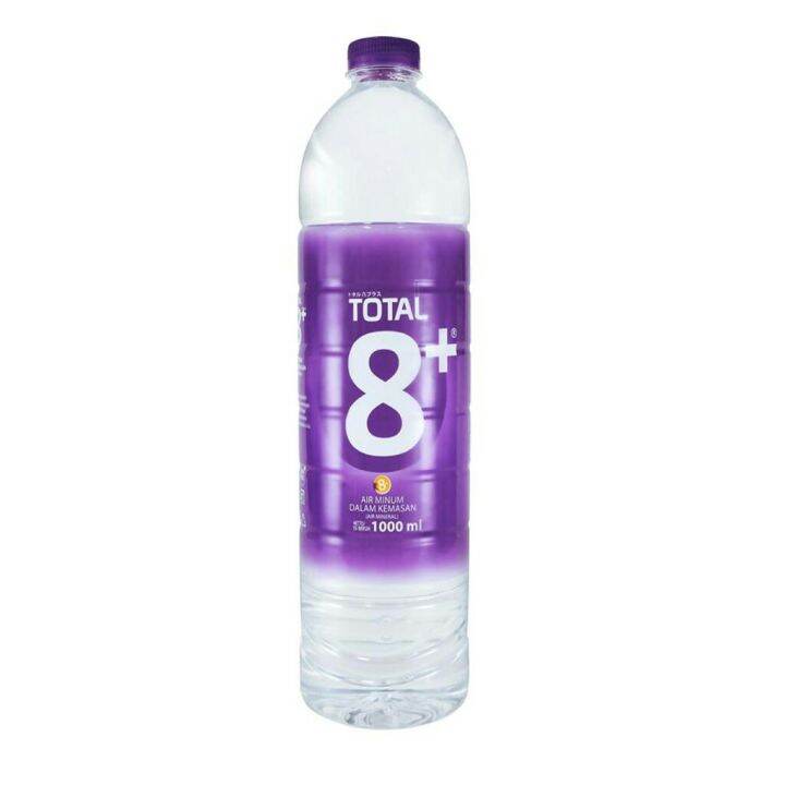 Air Minum Total 8+ 1000ml isi 12 x 7dus | Lazada Indonesia