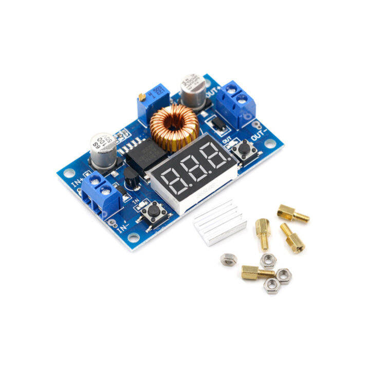 5A 75W XL4015 DC-DC Converter Adjustable Step-Down Module 4.0-38V to 1 ...