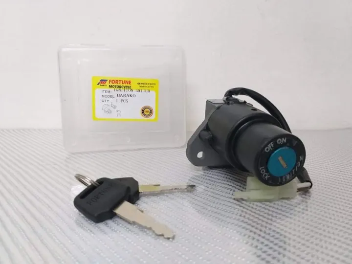 Motorcycle Ignition switch/Main switch BC175/Barako FORTUNE | Lazada PH