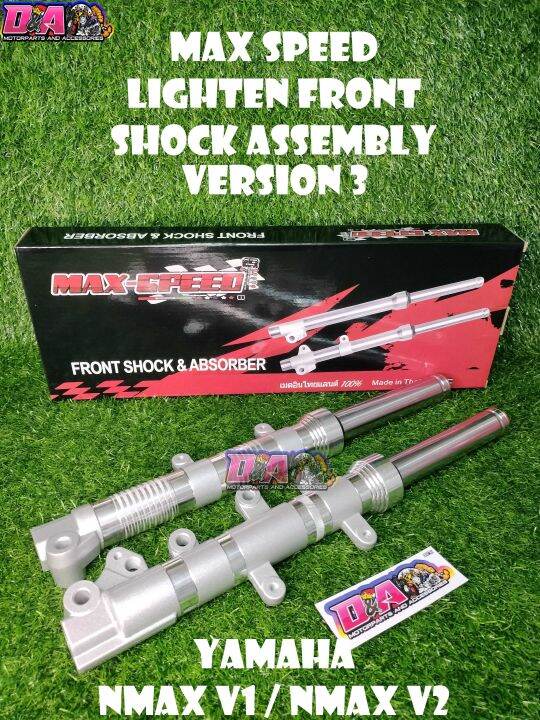 YAMAHA NMAX 155 V1 / NMAX 155 V2 MAX SPEED LIGHTEN FRONT SHOCK ASSEMBLY VERSION 3 THAILAND MADE ...