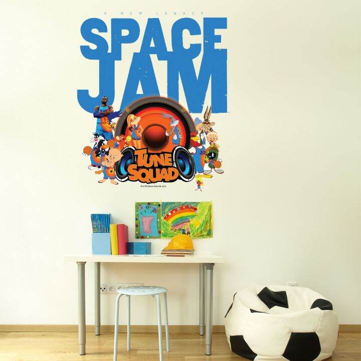 Kismet Decals Murals Space Jam: A New Legacy Full Tune Squad Officially ...
