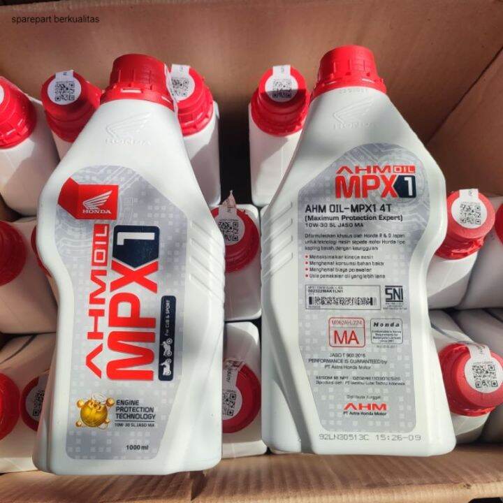 OLI MPX 1 LITER AHM OIL MPX 1 1 LITER | Lazada Indonesia