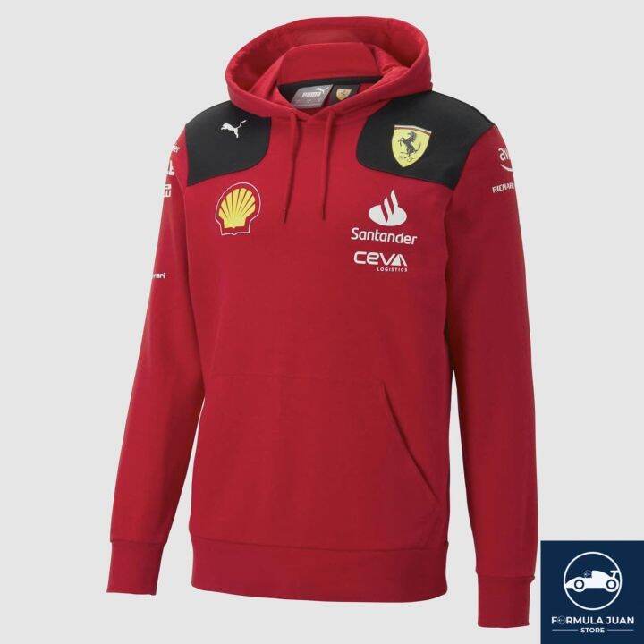 Scuderia Ferrari 2023 Team Hoodie (Official F1 Merch) - Formula Juan ...