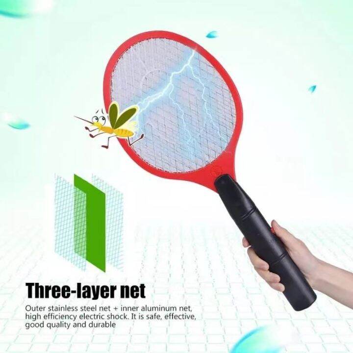 CHB Electric mosquito bat rechargeable household powerful two-in-one ...