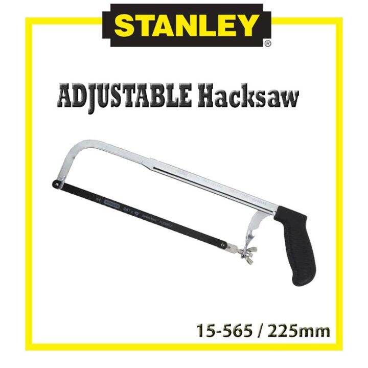 STANLEY ADJUSTABLE HACKSAW 24Tx10inches (15-565) | Lazada PH