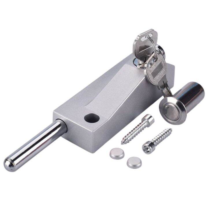 Make Your Home More Secure with This Heavy Duty Sand Silver Floor Bolt ...
