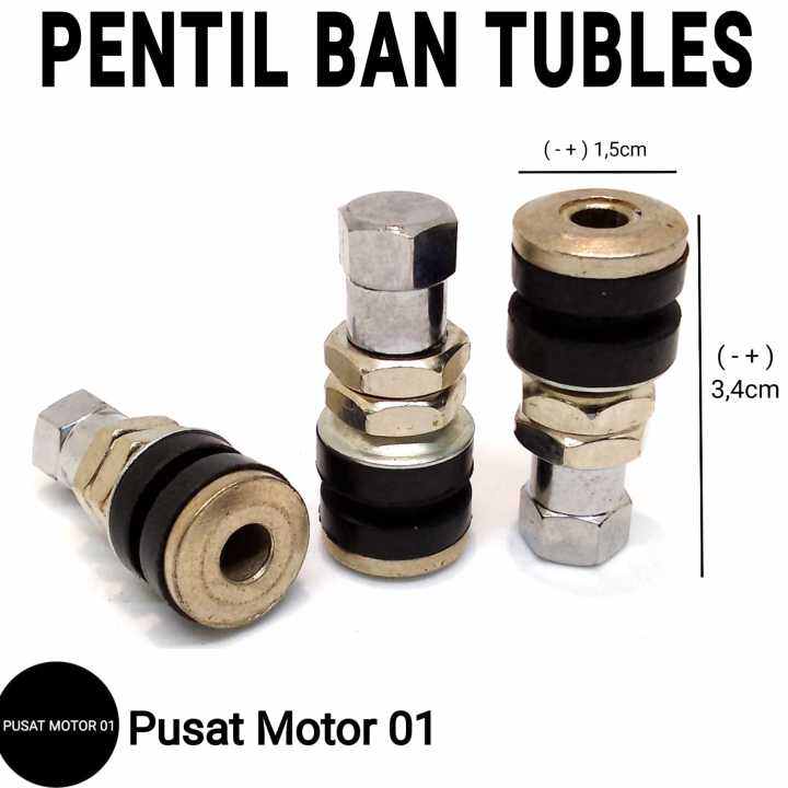 Pentil Ban Tubles Motor Drat Luar Pentil Ban Tubless Ban Motor Pentil ...