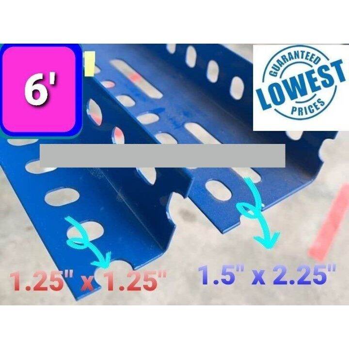 TRIPLE S SLOTTED ANGLE BAR BRAKET 6" / MULTIPURPOSE BRACKET. | Lazada