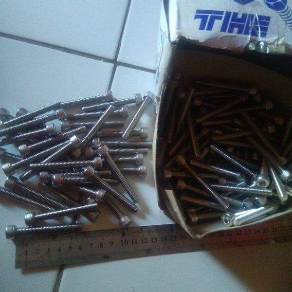 Baut L Stainless Ukuran M6 X 60 Atau Baut 10 Panjang 6Cm | Lazada Indonesia