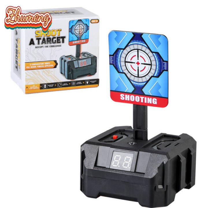 Electronic Shooting Target With Light Sound Effect Automatic Reset ...