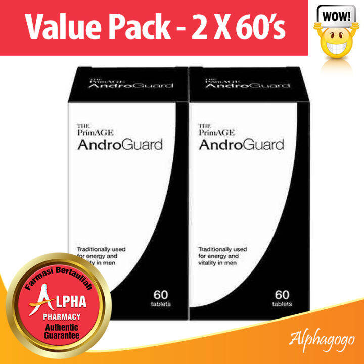 The PrimAGE Androguard (2 X 60 Tablets) TWIN PACK | Lazada
