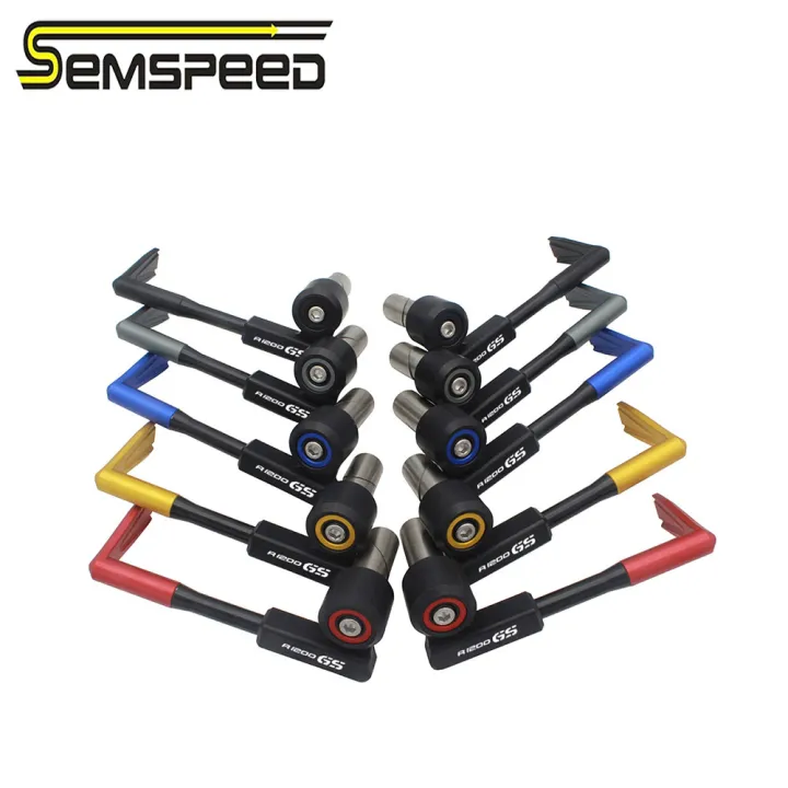 SEMSPEED 22Mm Handlebarบาร์ยึดคลัตช์เบรกLeversปลายProtectorสำหรับBMW ...