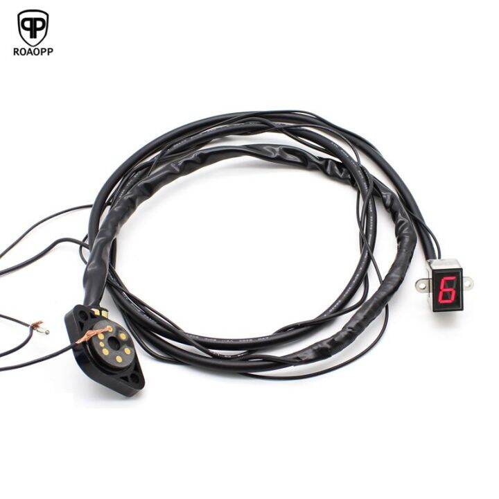 ROAOPP Motorcycle Gear Display Digital Gear Indicator Motorcycle ...