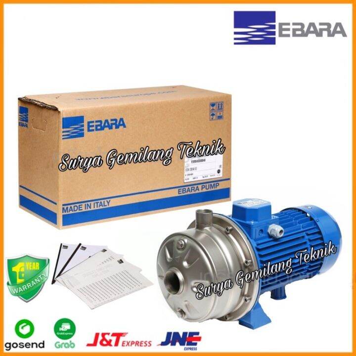 Pompa Ebara 2CDX200/30 2,2Kw 3HP 380V Centrifugal Pump Ebara Snless | Lazada Indonesia