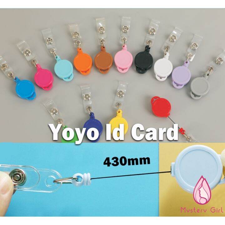 YOYO TRANSPARAN Tali Id Card Gantungan Id Card Hang Tag Name Tag ...
