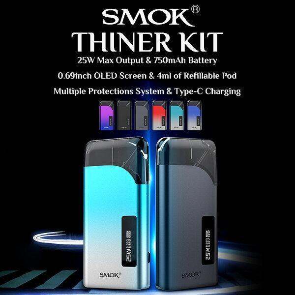 HOT Smok Thiner Pod System Kit 750mAh 4ml | Lazada PH