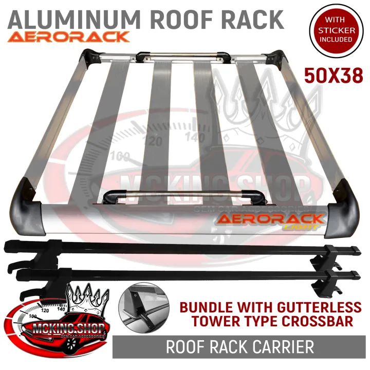 AERORACK / AERO RACK Universal Aluminum Roof Rack / Roofrack Cargo ...