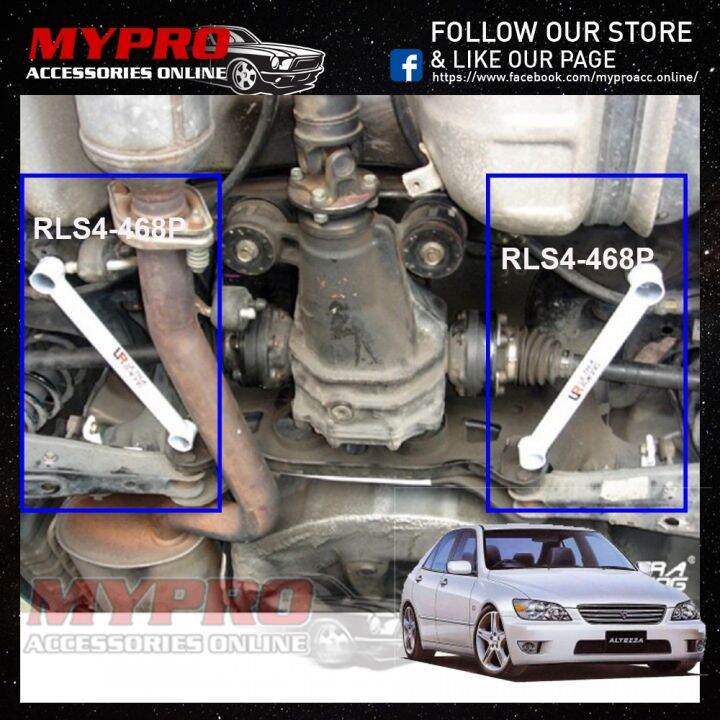 TOYOTA ALTEZZA 2.0(XE10) '98-'05(AS200/IS 200) REAR LOWER Bar 4 Points ...