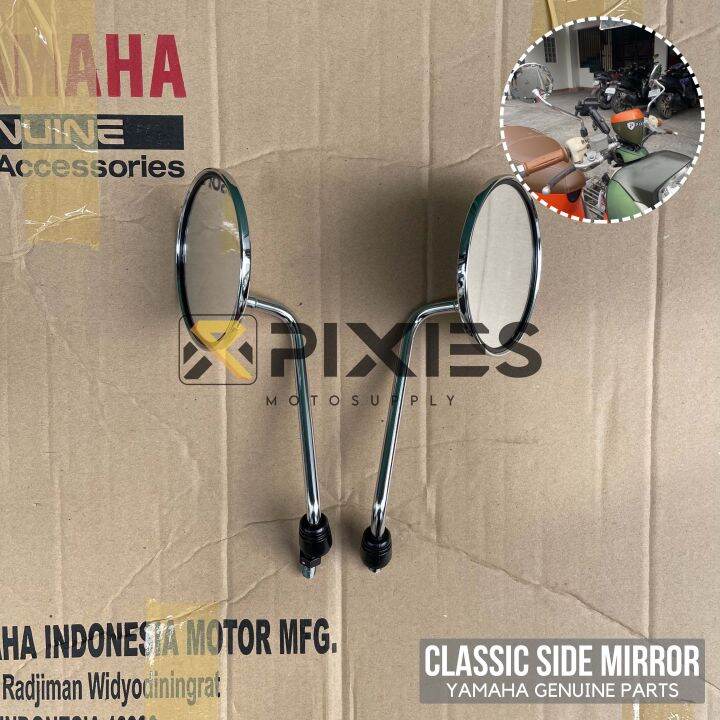 [ PIXIES PH ] 100% GENUINE YAMAHA PARTS CLASSIC FINO SIDE MIRROR 4DO ...