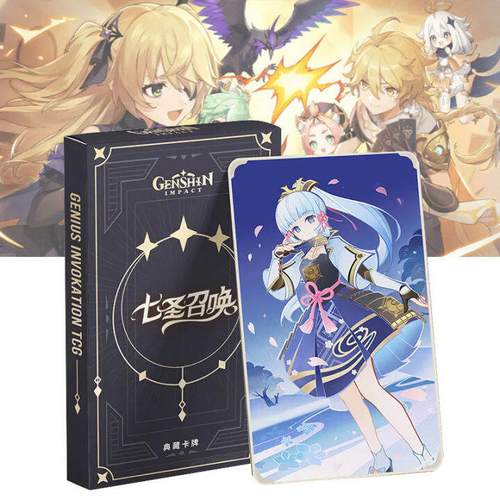 Genshin Impact Tarot Card Genius Invocation TCG 27 Pcsset Tarot Card ...