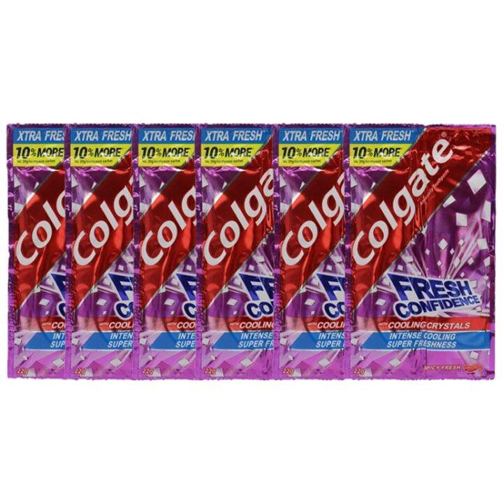 COLGATE FRESH CONFIDENCE (6s x 22g) | Lazada PH