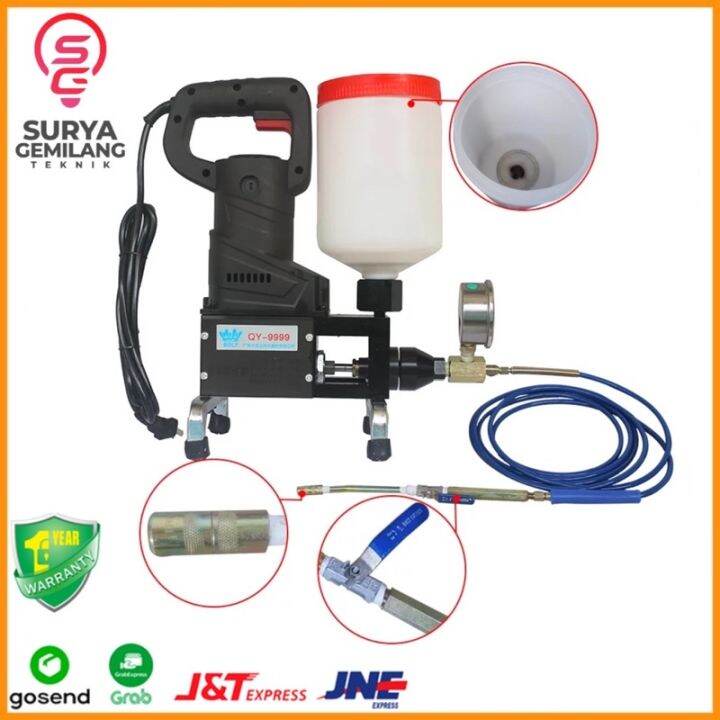 MESIN INJEKSI PU, EPOXY ALAT INJEKSI BETON GROUTING MACHINE EPOXY NEW | Lazada Indonesia