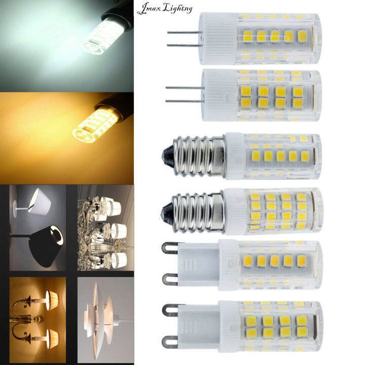 Jmax Mini 12W 8W 5W Ceramics G4 G9 E14 LED Corn Bulb Capsule Crystal ...
