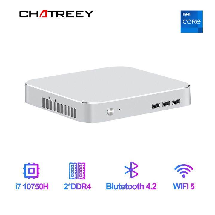 Chatreey MAC Mini PC Intel Quad Core I5 10300H I7 10500H Pre-Installed ...