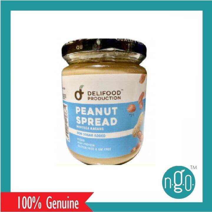 Deli Food Peanut Spread With Sugar (230g/bottle) | Lazada