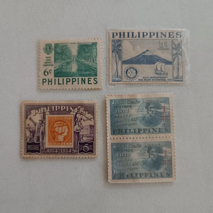 Philippine Old Stamps: (Authentic) 3rd Lions District Convention ...