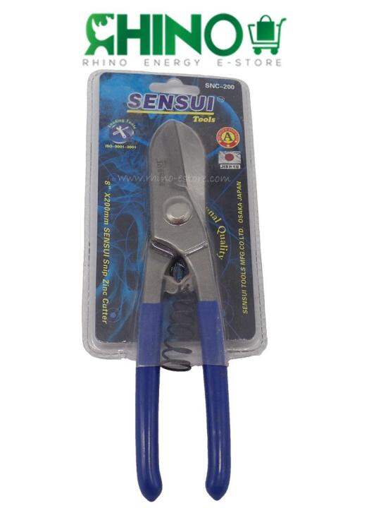 Sensui Snip Zinc Cutter 8" x 200mm | Lazada