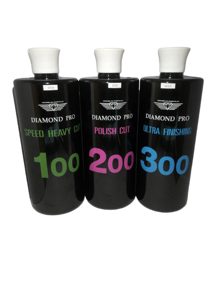 ผลิตภัณฑ์ ดูแลรถยนต์ ยาชัด Diamond Pro No.100/200/300/ | Lazada.co.th
