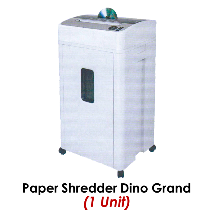 Dino Grand Paper Shredder (Cross Cut)-20 sheets (30L+5L) (Paper ...