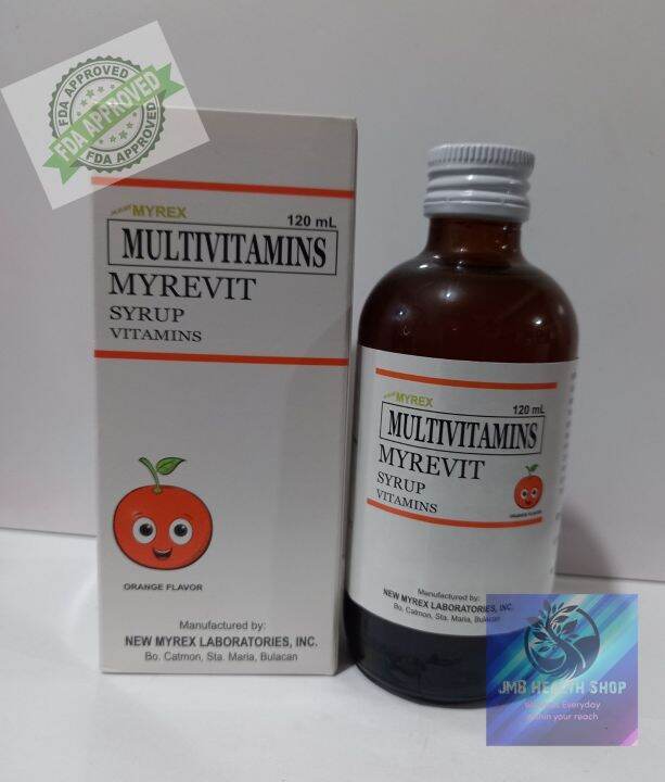 MULTIVITAMINS MYREVIT 120ML SYRUP | Lazada PH