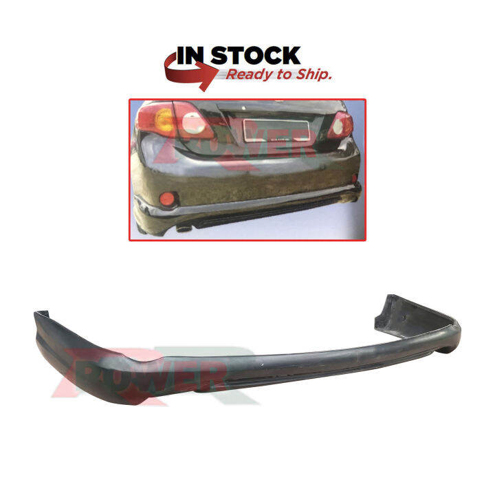 Toyota Corolla Altis Tenth Generation (2008-2012) SPORT Style Rear Back ...