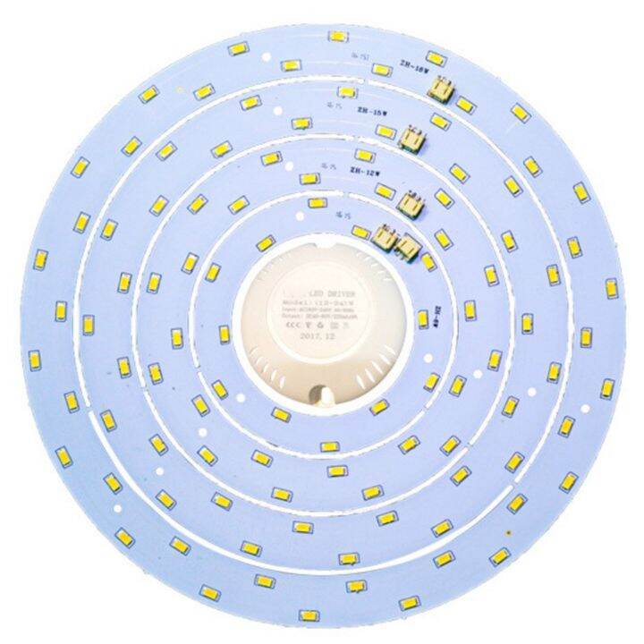 Super Bright 5730 SMD LED Panel Circle Ceiling Light Retrofit Replace ...