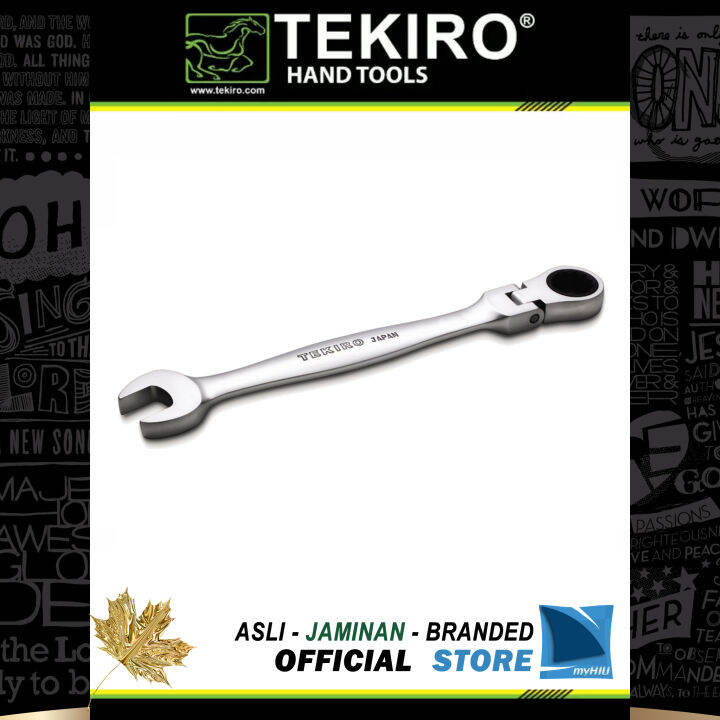 Kunci Pas Ring Ratchet Fleksibel 14 mm / Flexible Gear Ratchet Open ...