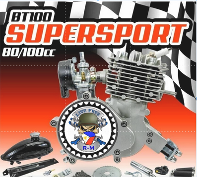 BT100 2 stroke 100cc bicycle engine kit | Lazada PH