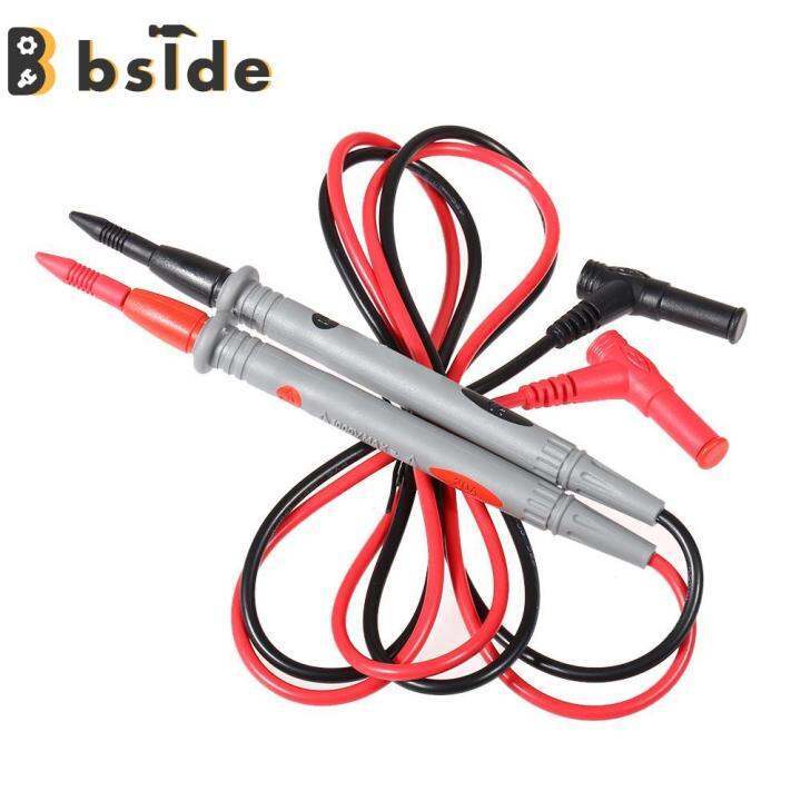 1 Pair Universal Probe Test Leads Pin for Digital Multimeter Meter 20A ...