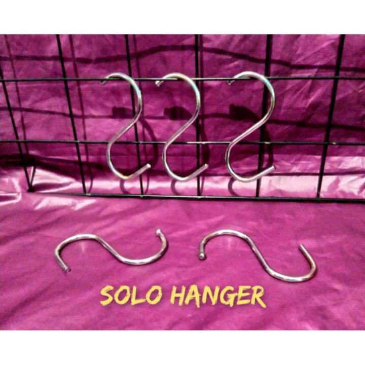 Gantungan Huruf S Besi / Letter S Crome / pengait Besi S (4mm) | Lazada ...