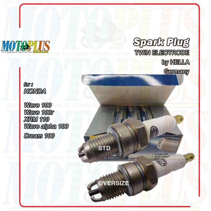 Spark plug for Wave100 XRM110 Smash115 CT100 Mio110 M3 Mio125 STD ...