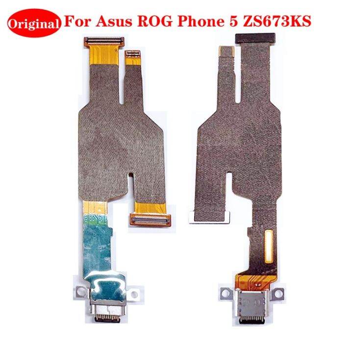 Original For ASUS ROG Phone 5 I005DA ZS673KS Type-C USB Charging Port Dock Mainboard Connector ...