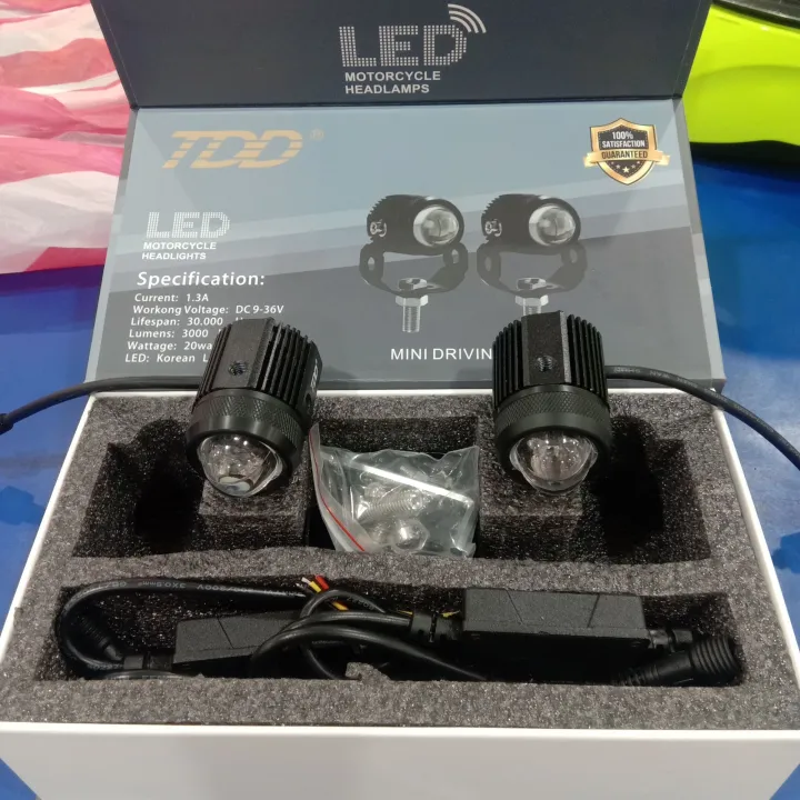 TDD MINI DRIVING LIGHTS LEGIT 100% | Lazada PH